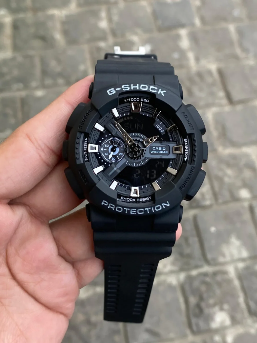 Casio G-Shock GA110 Full Black Analog – Digital Men’s Watch - plsbuy.co.in