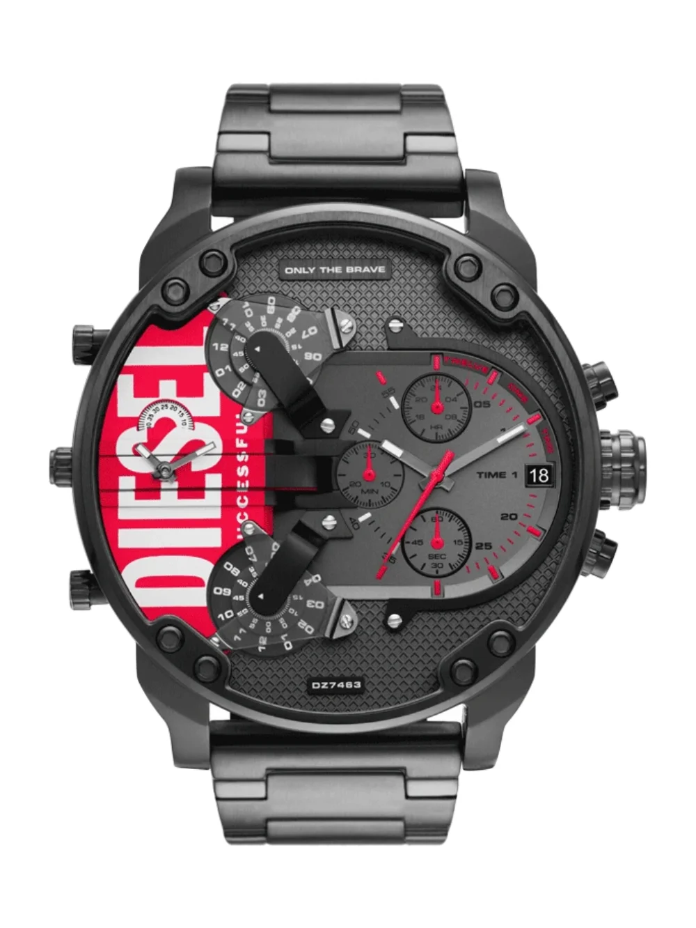Diesel Mr. Daddy 2.0 Chronograph Big Daddy DZ7463 I 57MM Men’s Watch ...