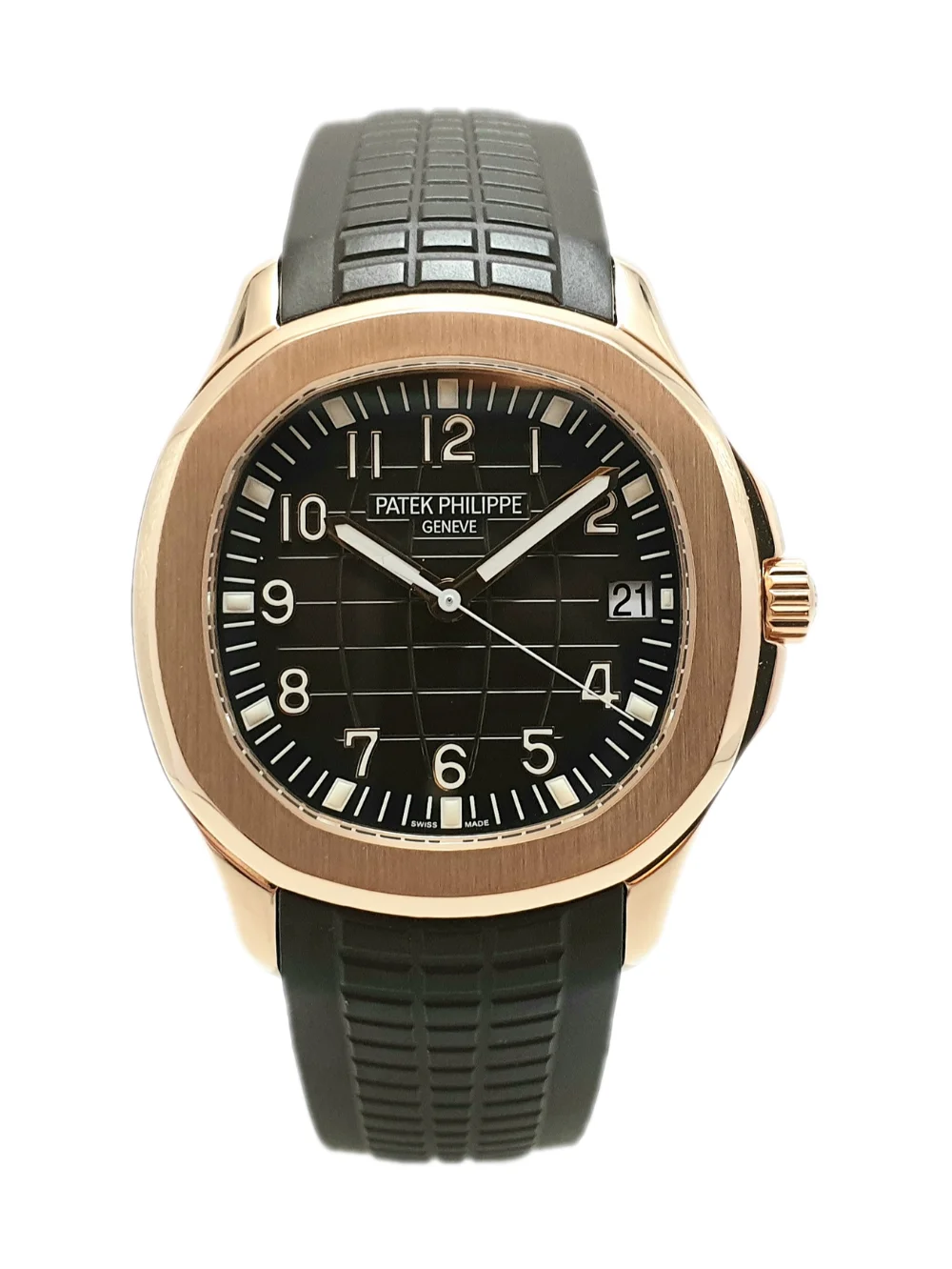 Patek Philippe Aquanaut Rose Gold, Black Dial 40mm Men’s Watch - plsbuy ...